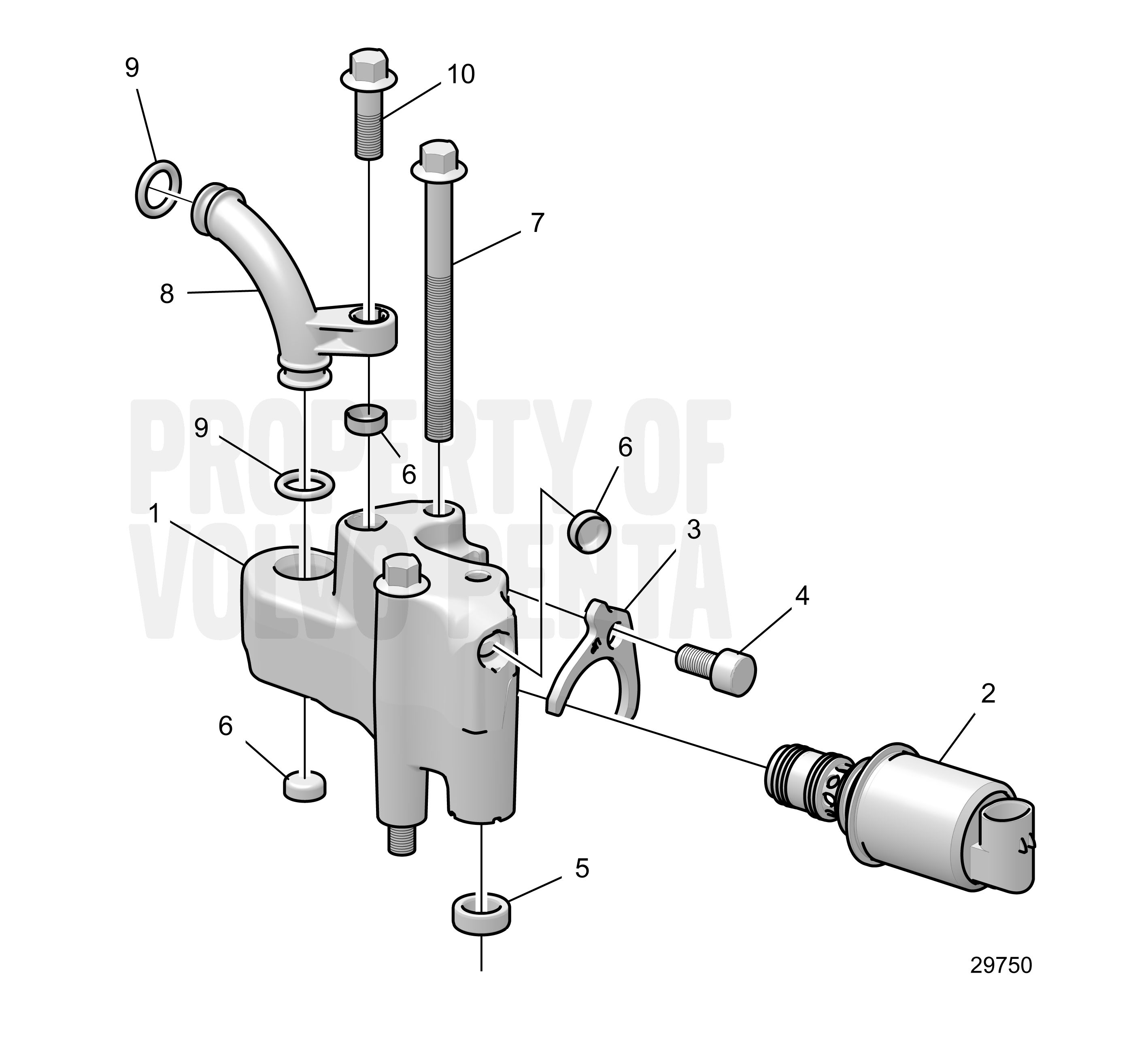 TAD1380-82GE valve mechanism, control valve - industrial engines